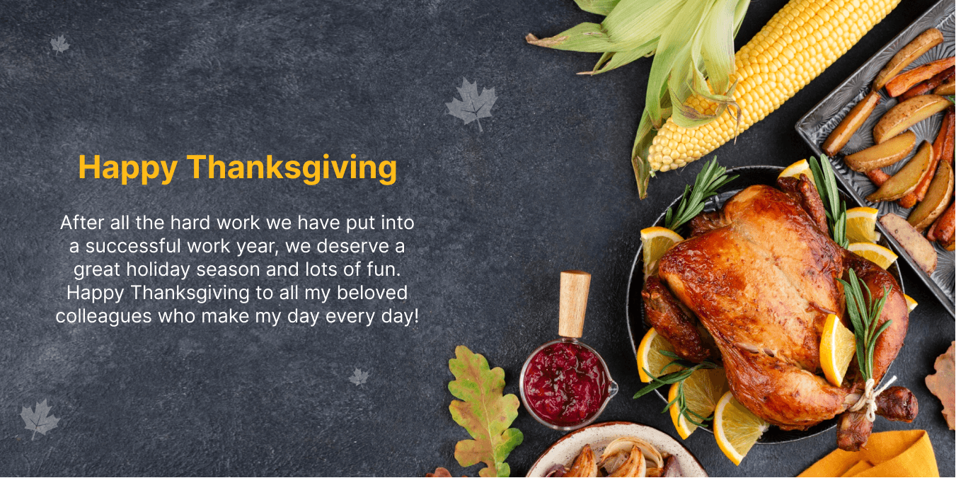 50+ Thanksgiving Messages for Employees and Colleagues