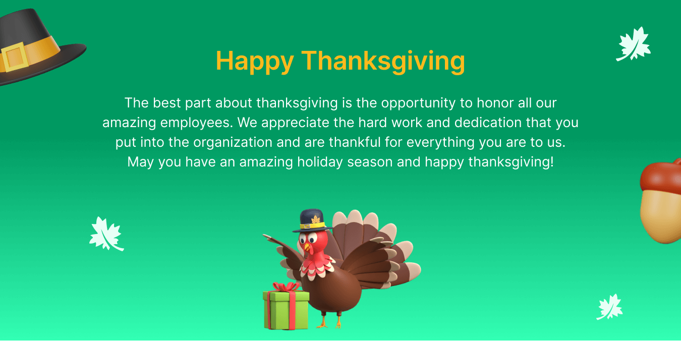 50+ Thanksgiving Messages for Employees and Colleagues