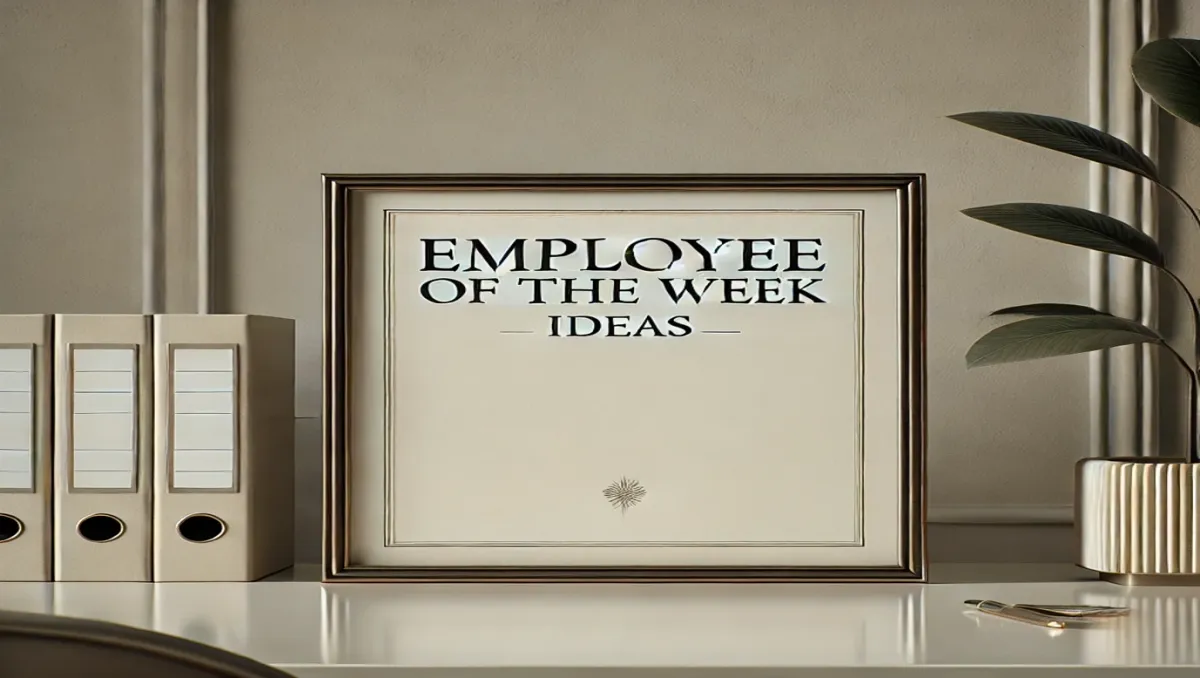 10 Creative Employee of the Week Ideas to Boost Morale